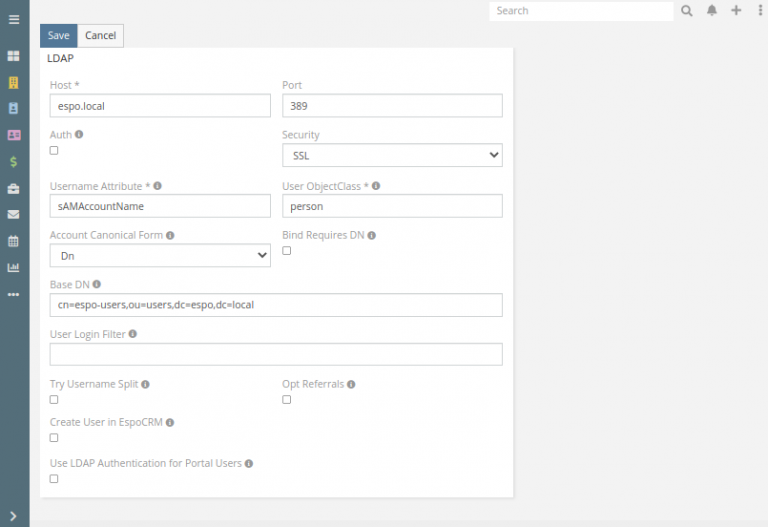 LDAP Authentication LDAP Authentication